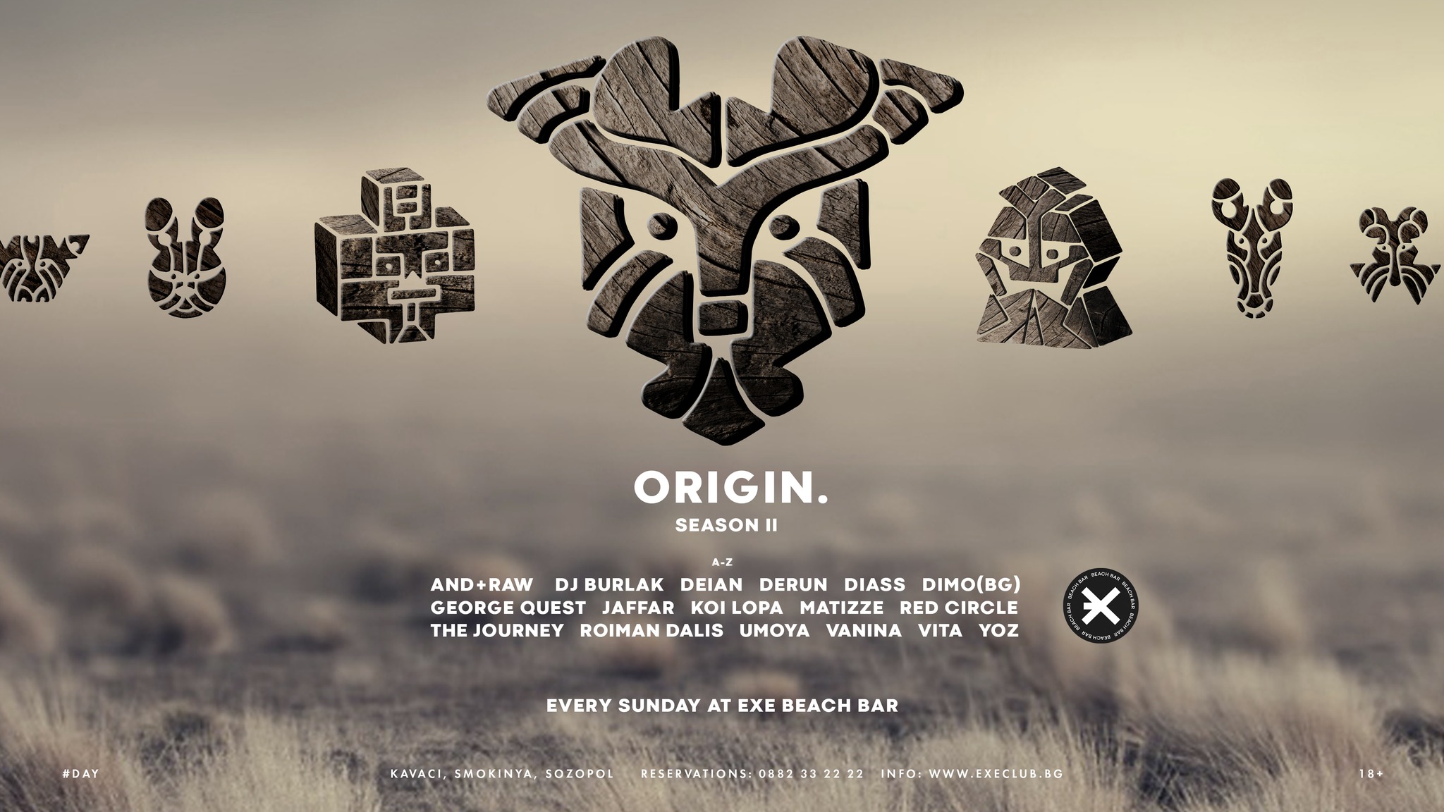 ORIGIN #day at EXE BEACH BAR - EXE Club