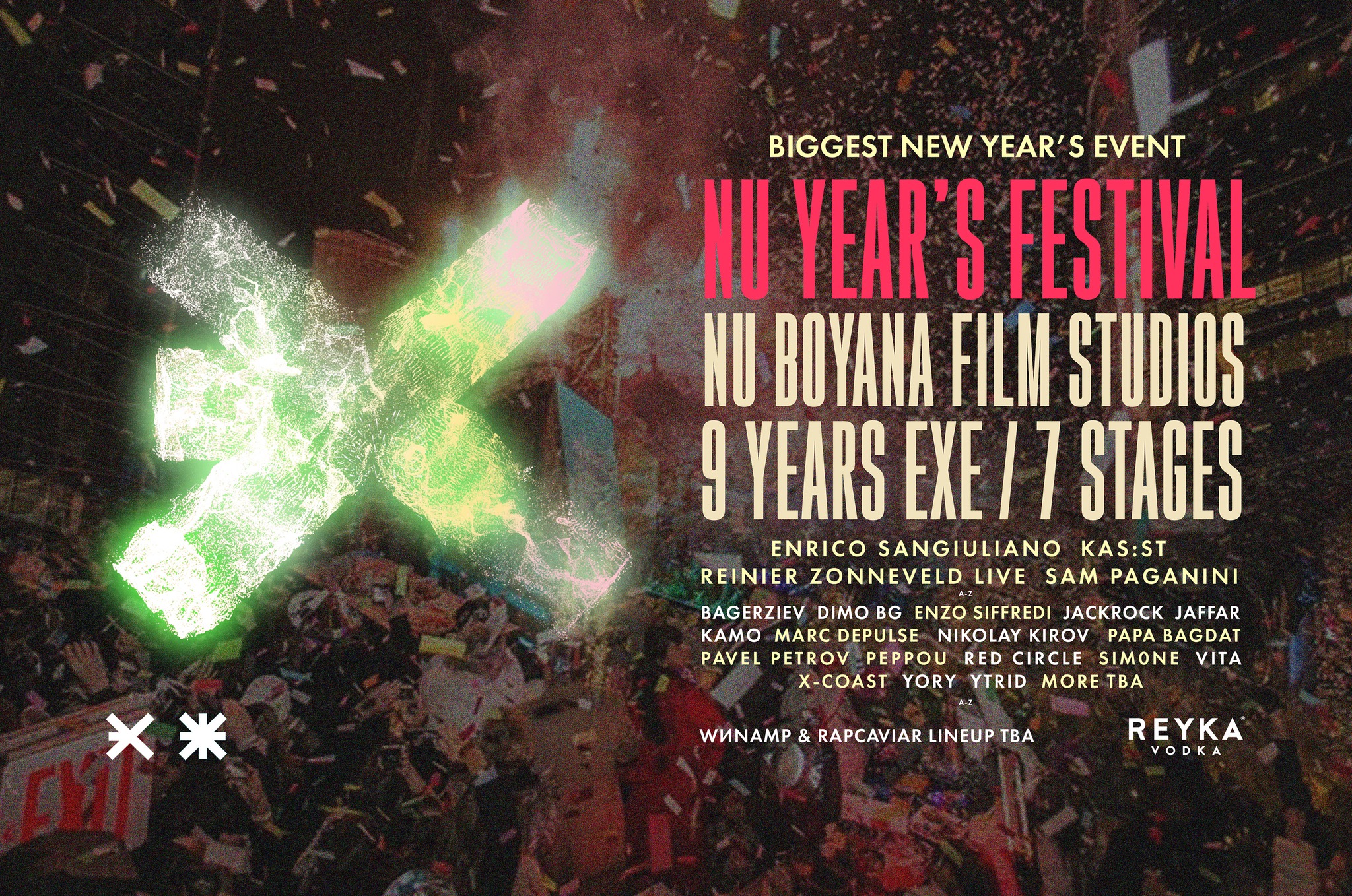 EXE pres. NU YEAR'S FESTIVAL - EXE Club