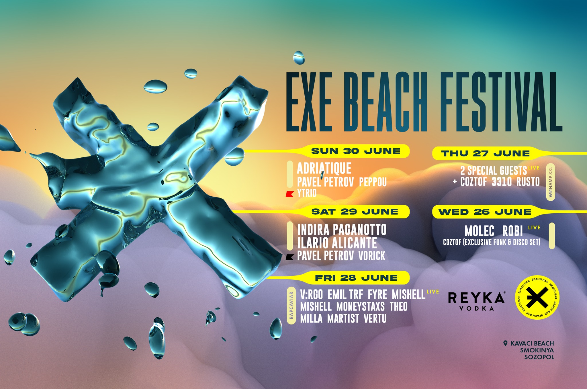 EXE BEACH FESTIVAL 2024 - EXE Club